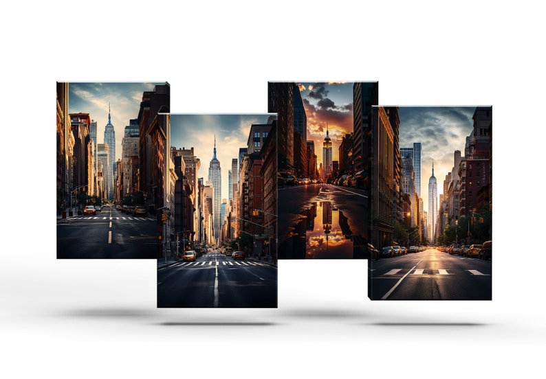 Premium Digital Backdrop New York City Bundle | Digital Prints, Urban ...