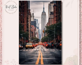 Premium Digital Backdrop New York City Bundle Digital Prints, Urban ...