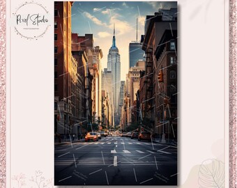 Premium Digital Backdrop New York City Bundle Digital Prints, Urban ...