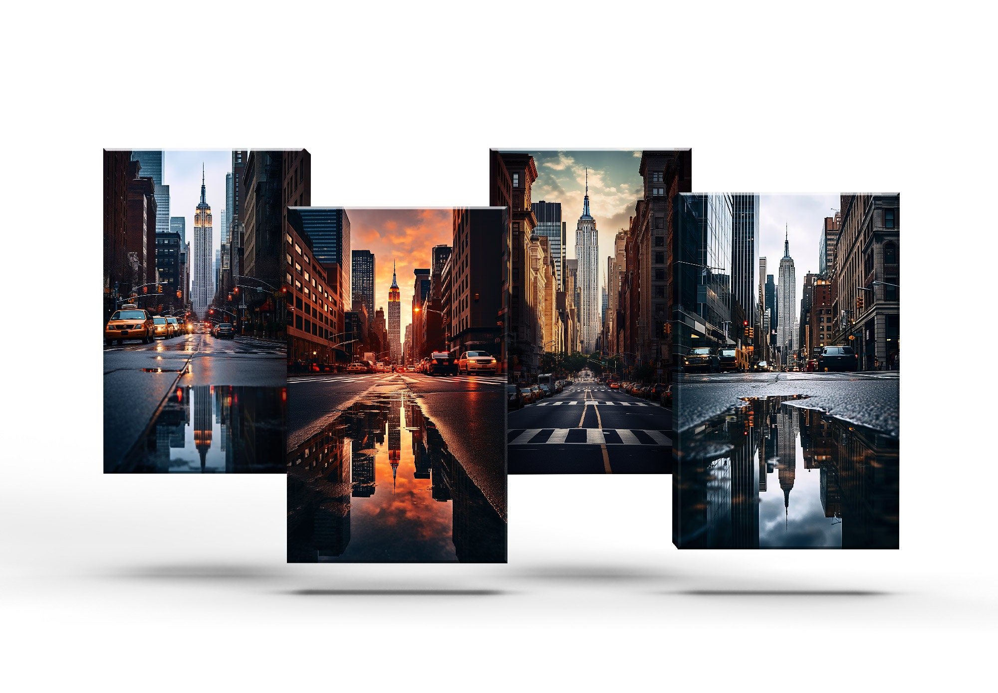 Premium Digital Backdrop New York City Bundle Digital Prints, Urban ...