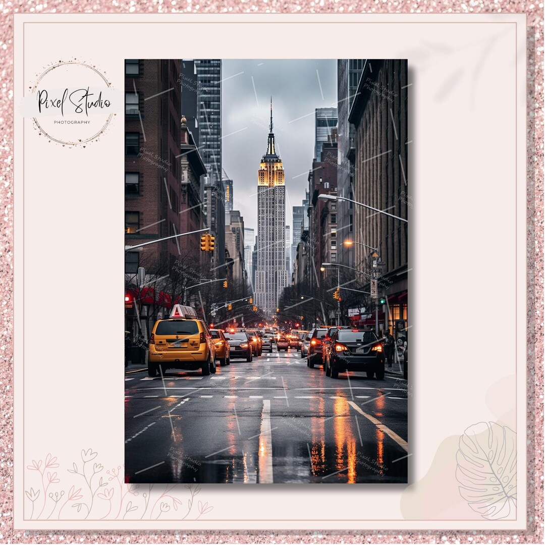 1 Premium Digital Backdrop New York City Digital Prints - Etsy