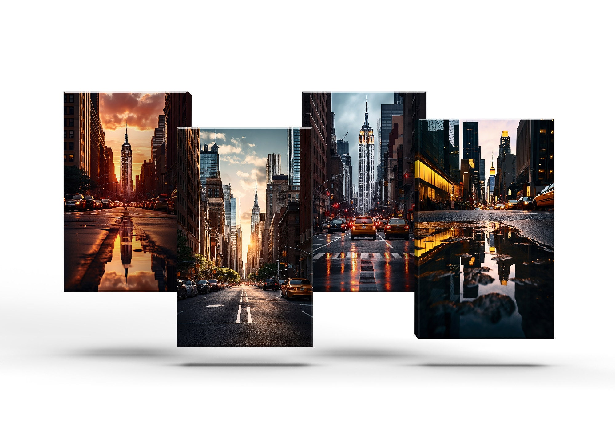 Premium Digital Backdrop New York City Bundle Digital Prints, Urban ...