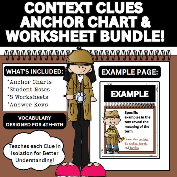 Antonym Anchor Chart - Etsy