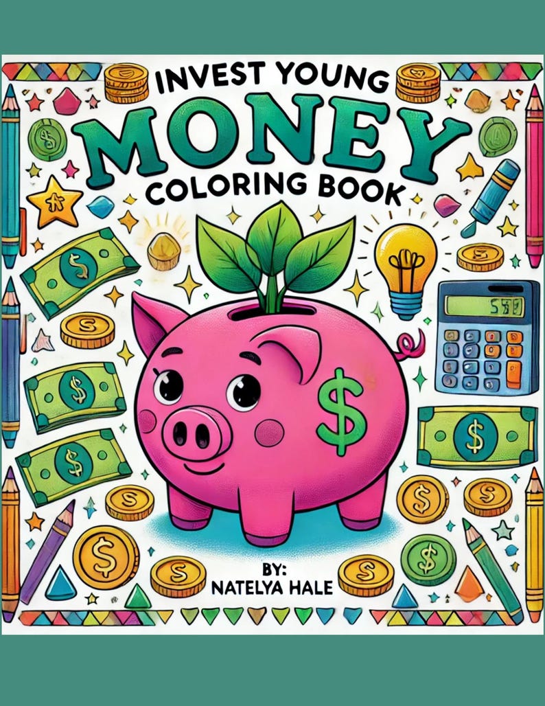 Financial Literacy Coloring Book for Kids | 20 Money Topics PDF - Etsy