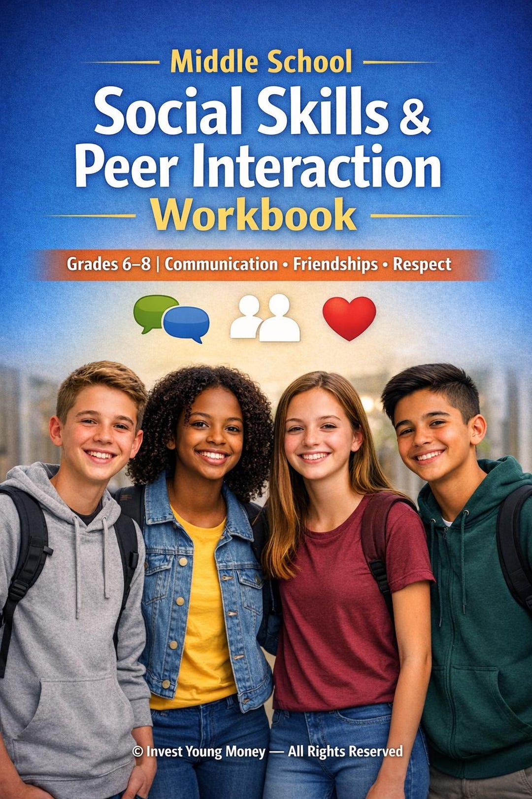 Middle School Social Skills Workbook | Peer Interaction SEL PDF - Etsy
