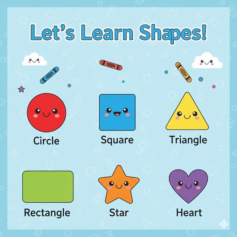 Shapes and Colors Activity Book | Kindergarten Learning Printable PDF ...