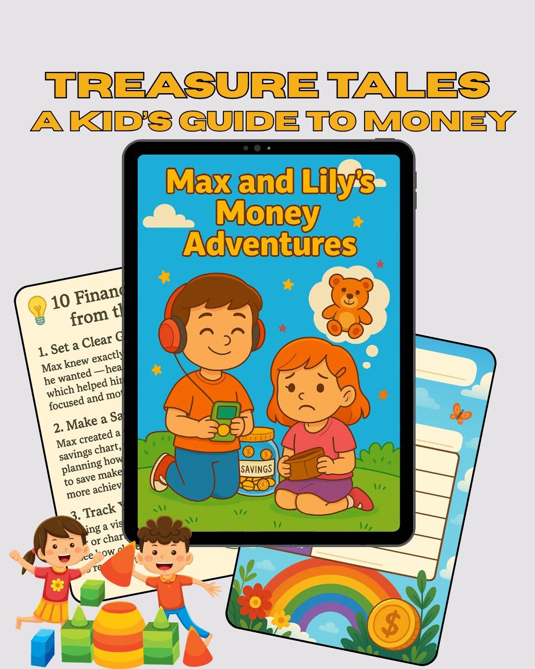 Max and Lily Money Adventure | Kids Financial Literacy Story PDF - Etsy
