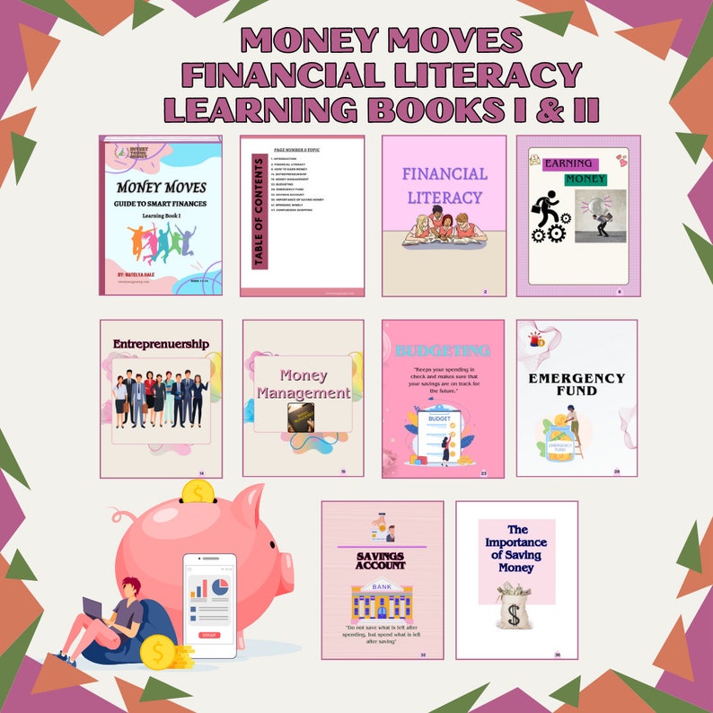 Money Moves Learning Bundle II | Middle School Financial Literacy ...