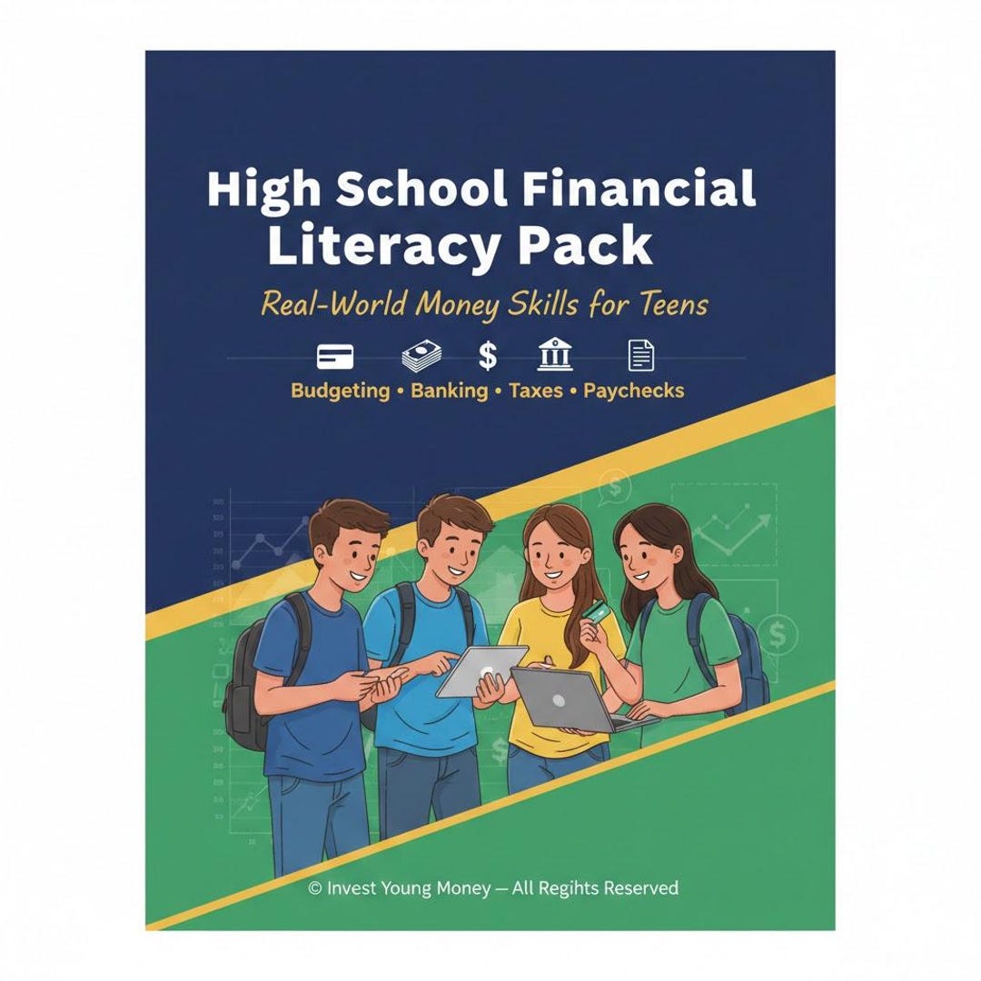 High School Financial Literacy Pack - Etsy