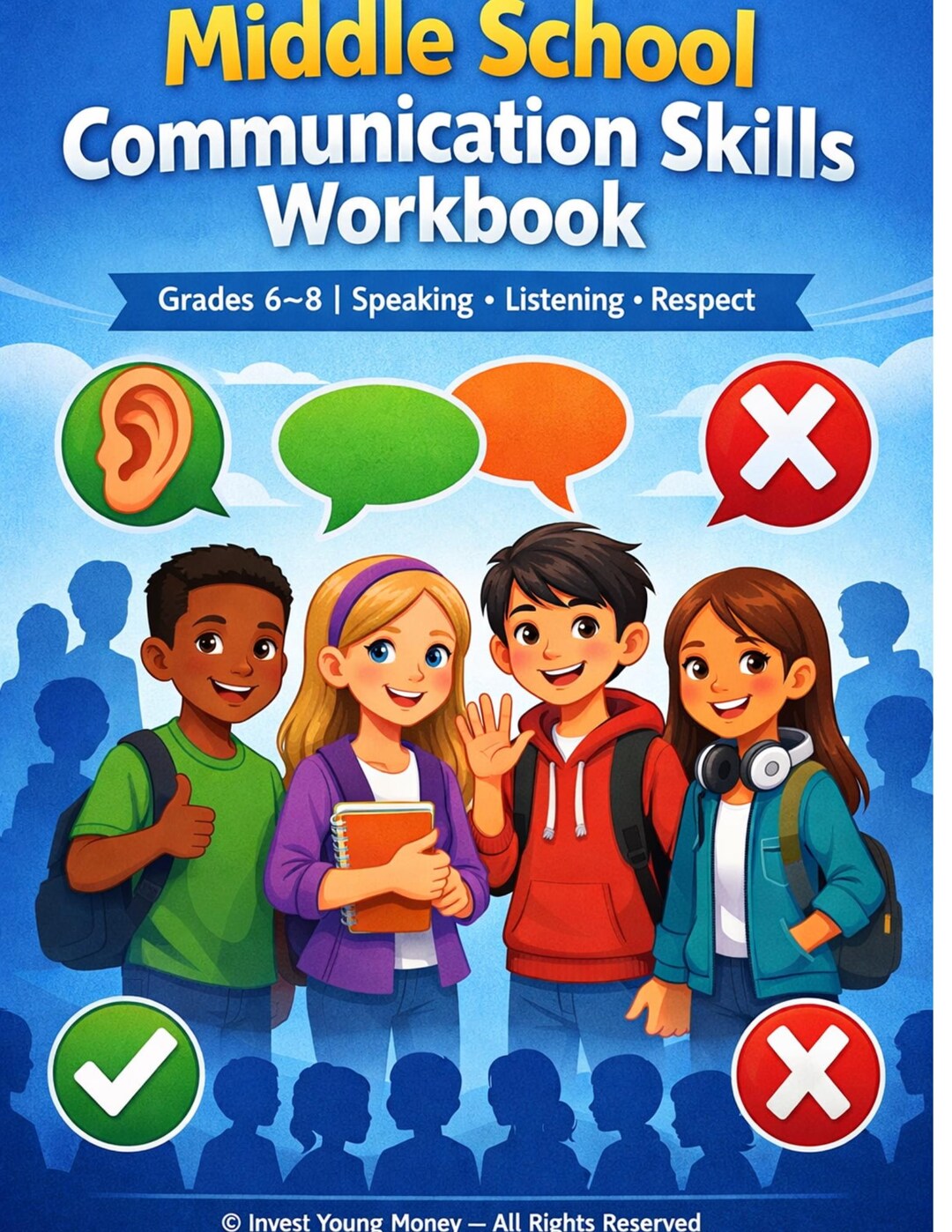 Middle School Communication Skills Workbook | Speaking & Listening ...