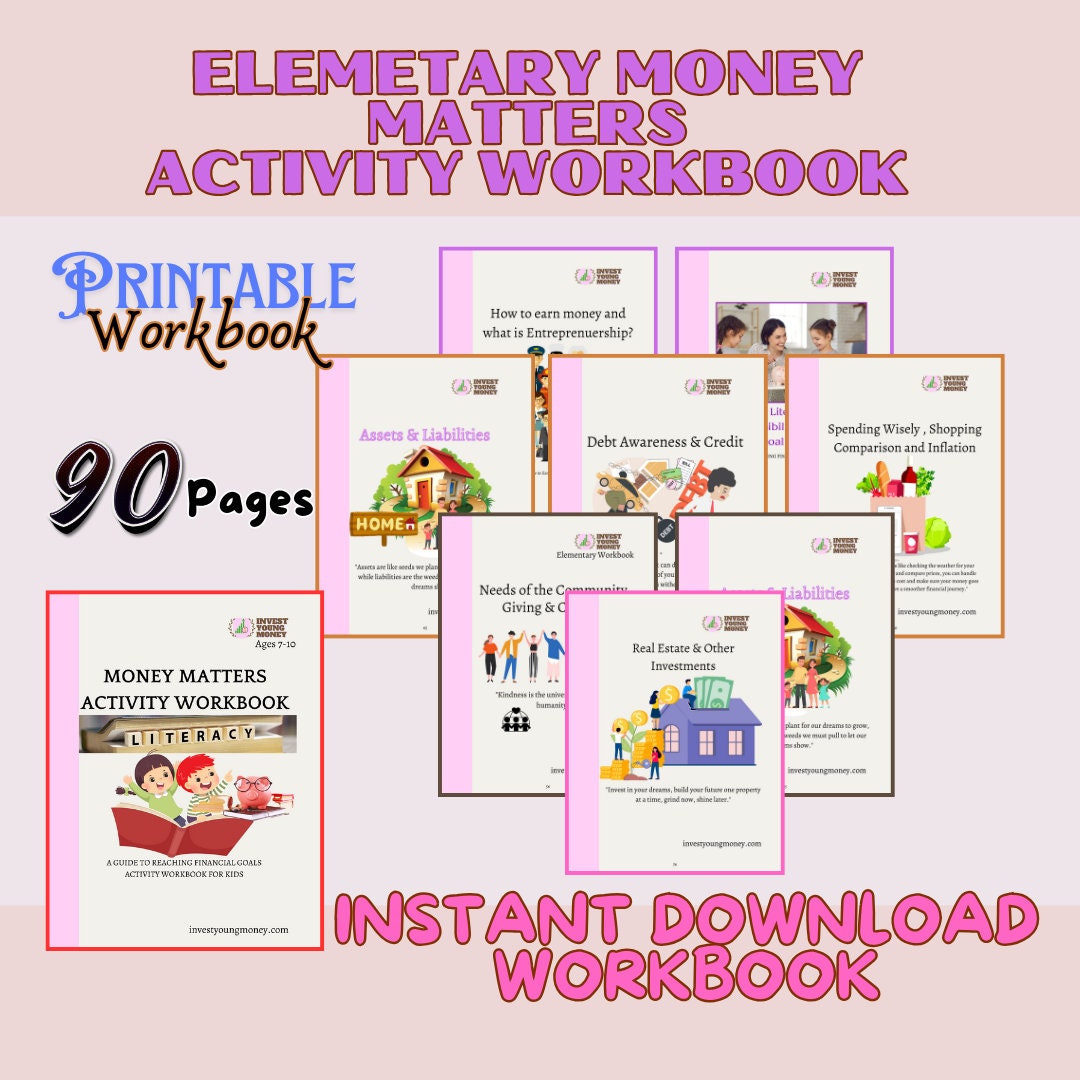 Elementary Money Matters Activity Workbook · Financial Literacy ...