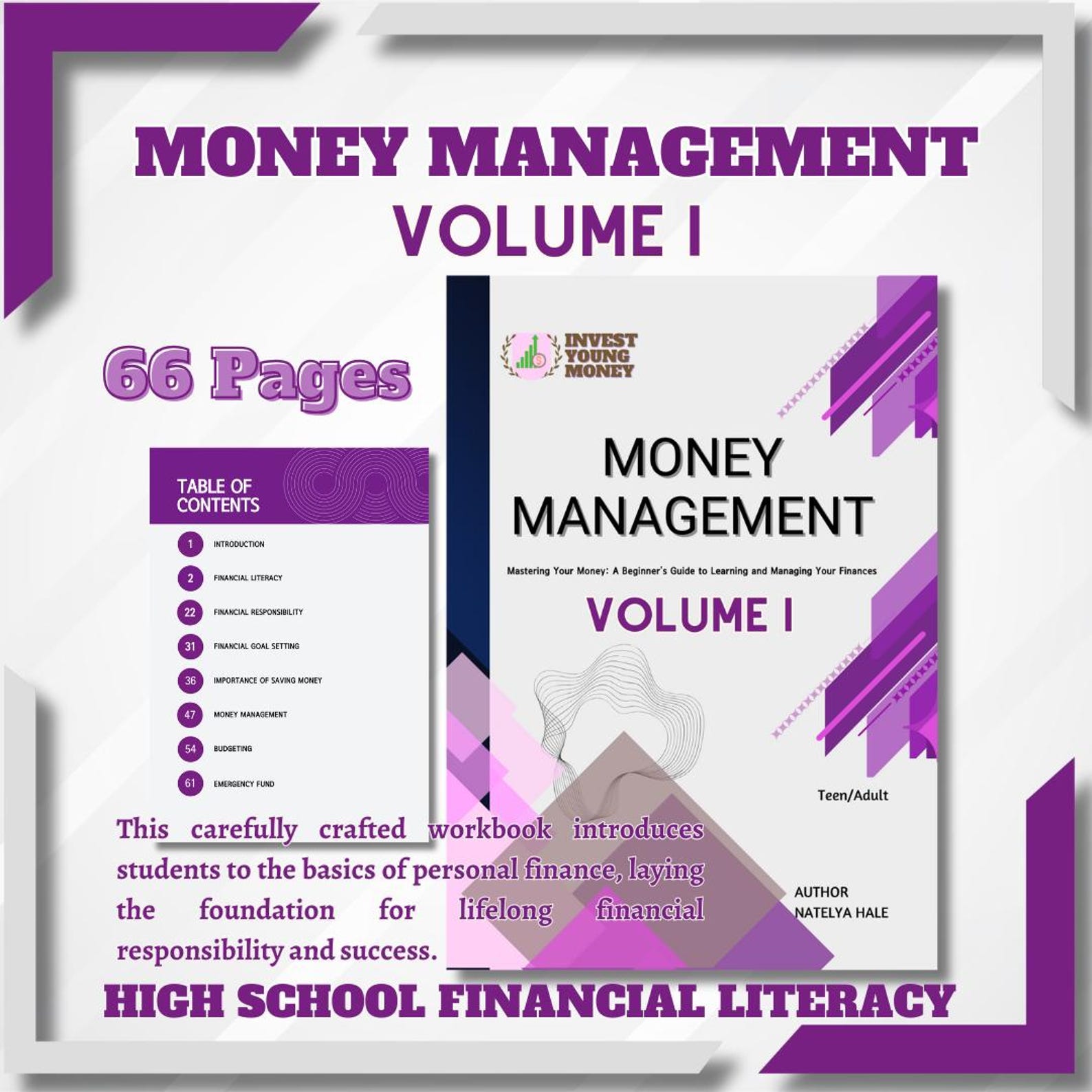 High School/adult Money Management · Digital Printable · Volume I ...