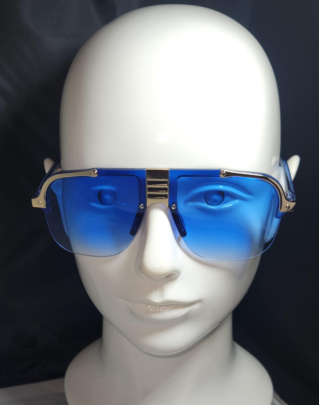 Blue Aviator 1 Inspire Style Sunglasses - Etsy