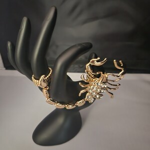 Scorpion Adjustable Ring - Etsy