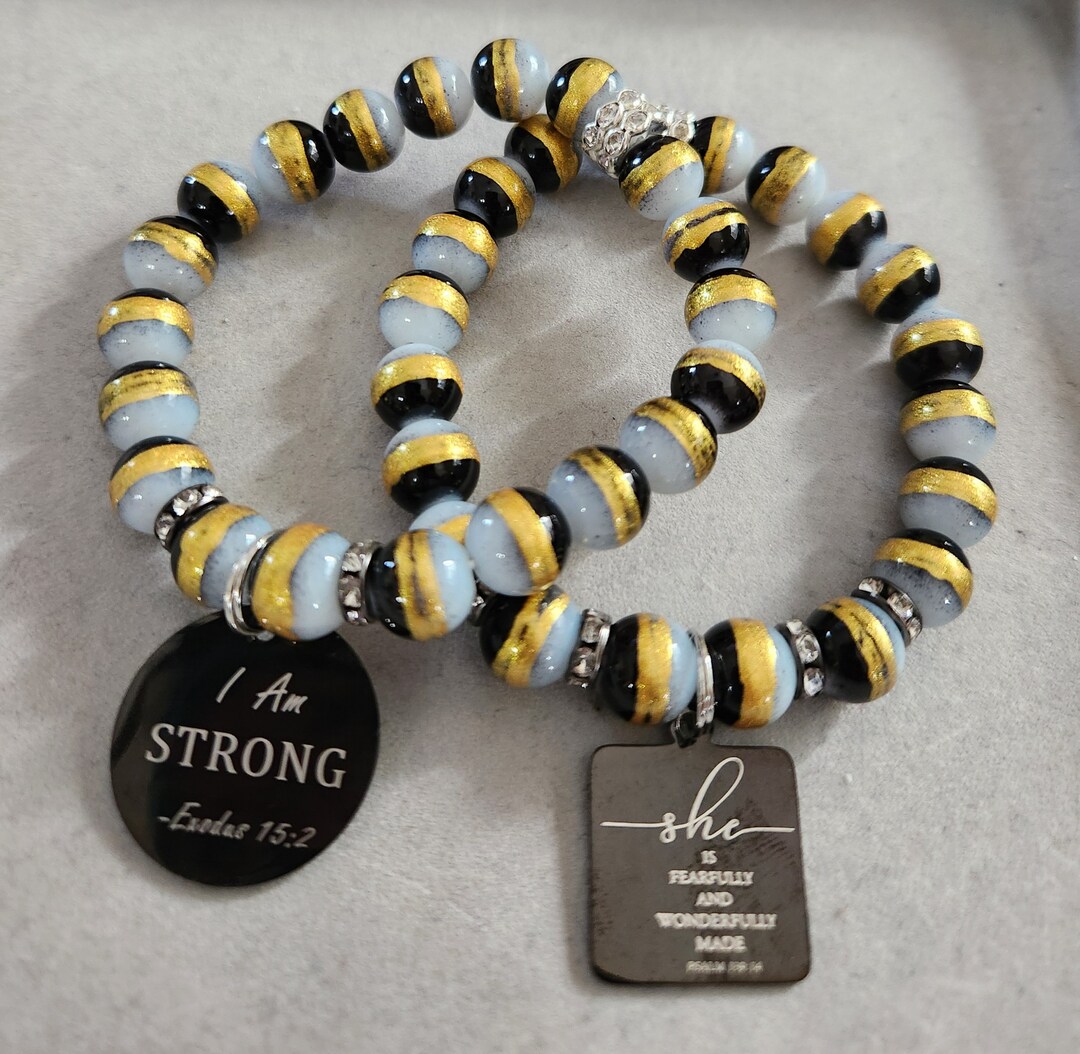 I Am Strong Bracelets - Etsy