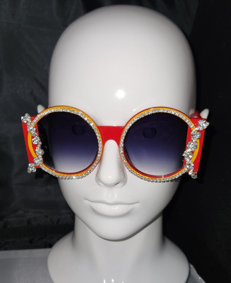 Red Sunglasses - Etsy