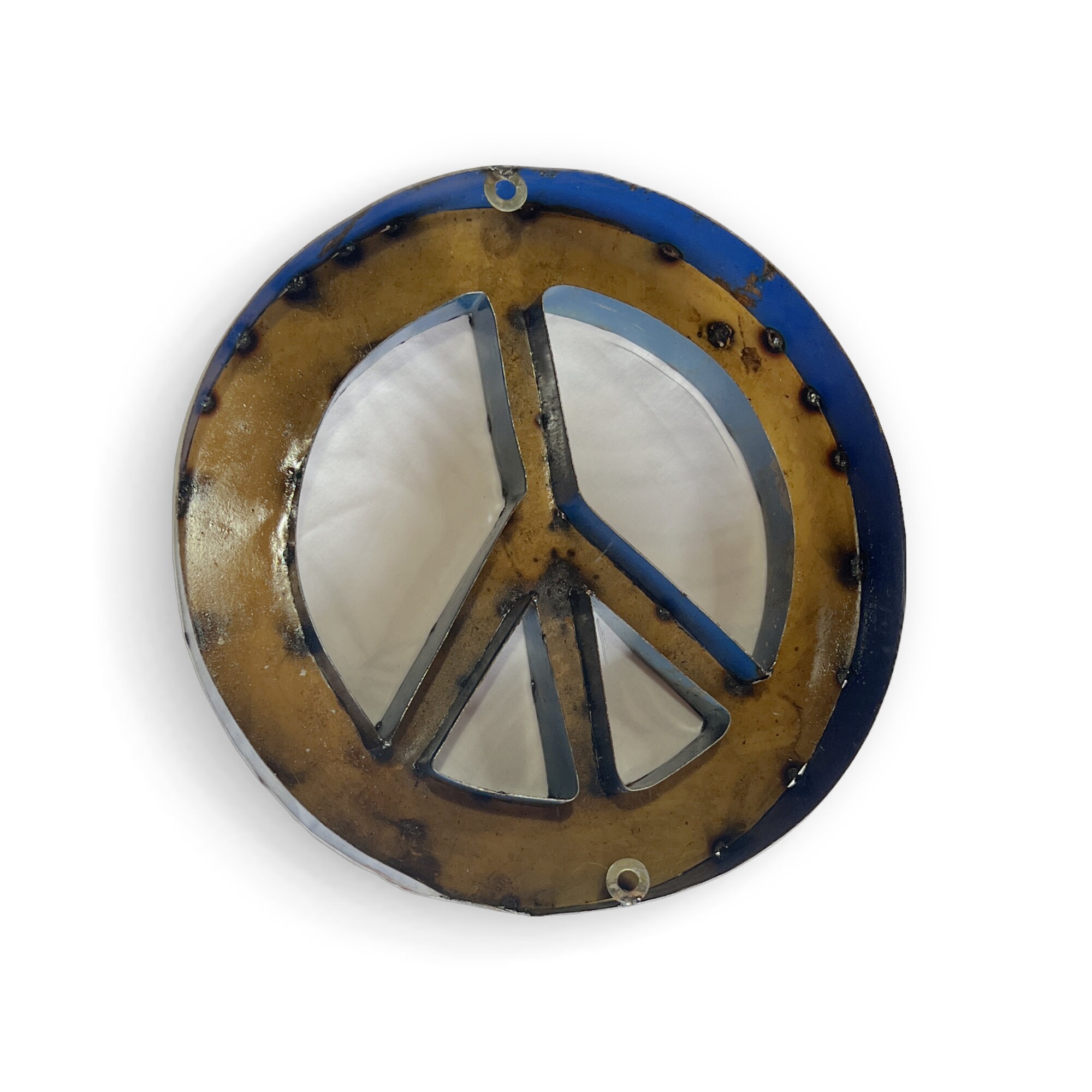 Peace Sign. Metal Bali Peace Sign Wall Art. - Etsy