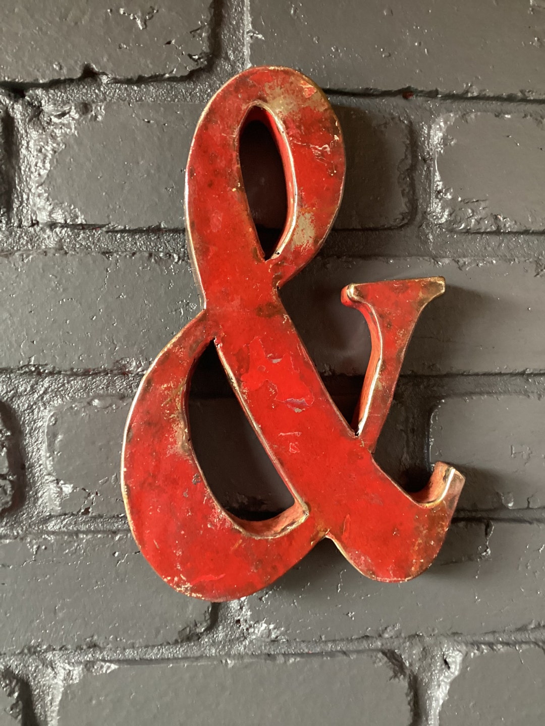 Metal and Sign. Rustic & Sign - Etsy