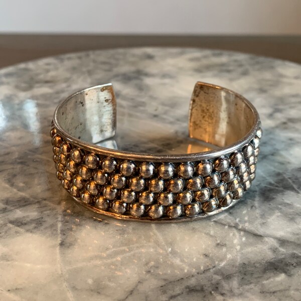 Mexican Silver Cuff - Etsy