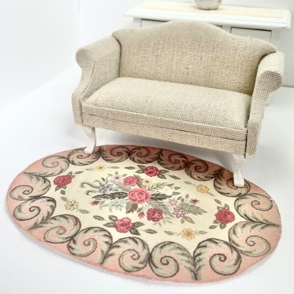 Shabby Chic Rug - Etsy
