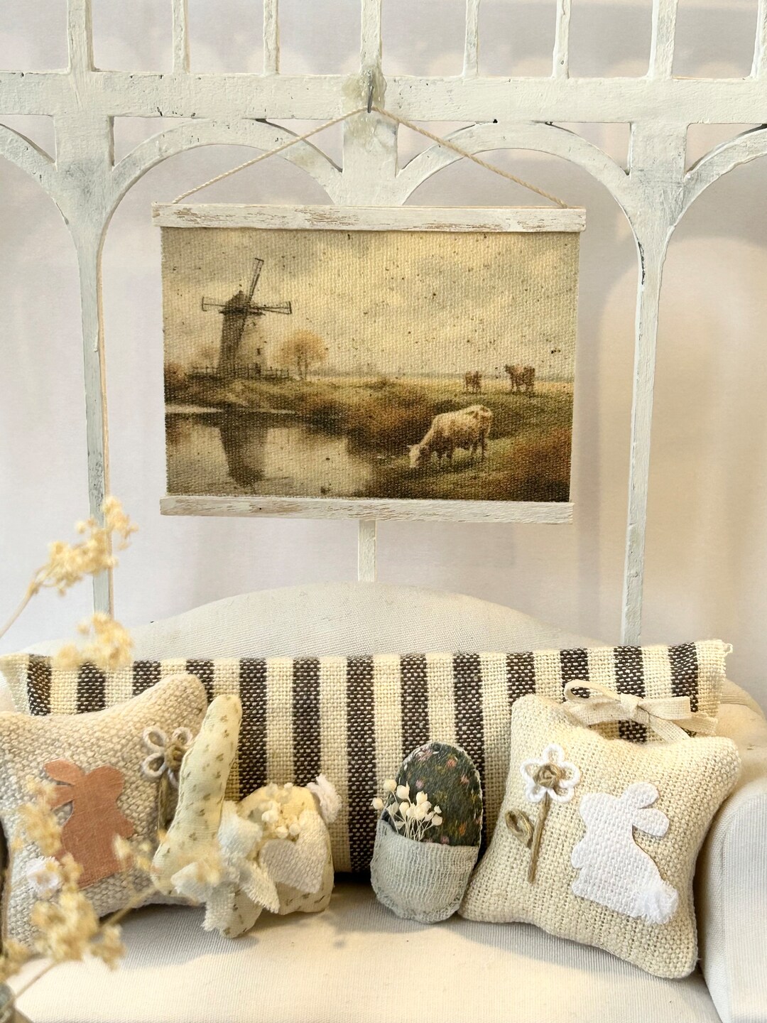 Dollhouse Country Side Wall Art - Etsy