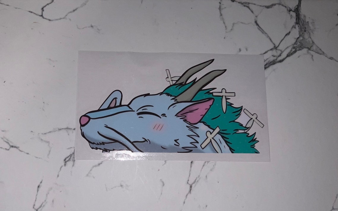 Spirited Away Haku Sticker - Etsy
