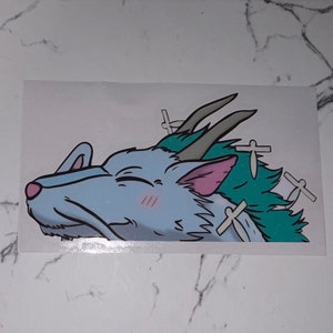 Spirited Away Haku Sticker - Etsy