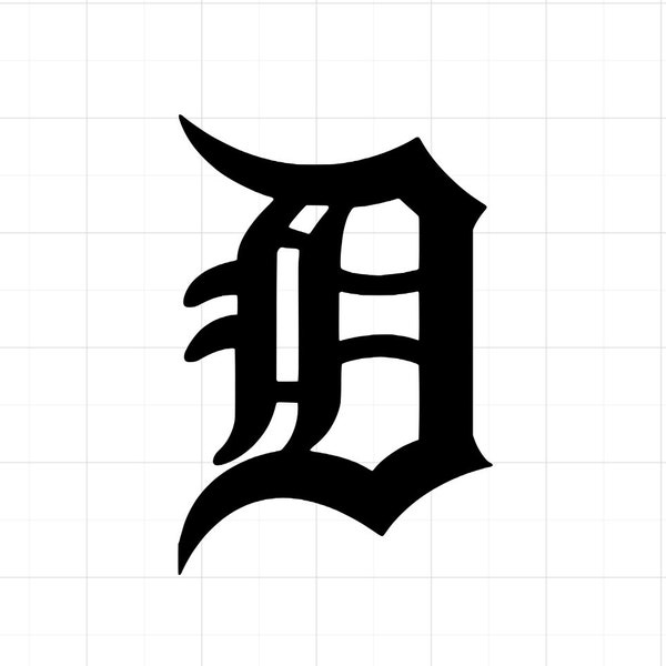 Detroit Tigers Decal - Etsy