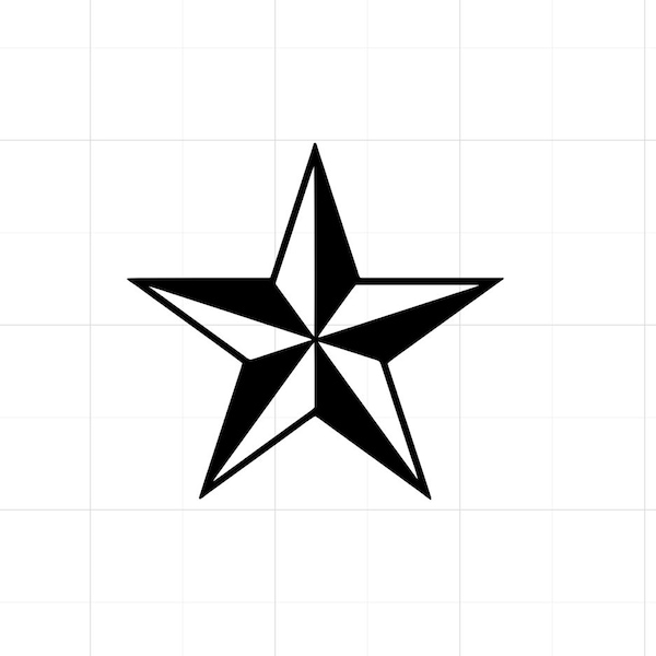 Nautical Star Decal - Etsy