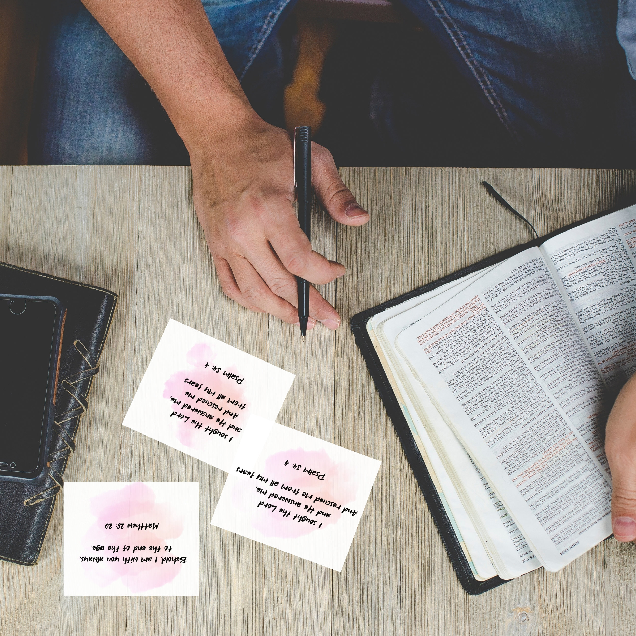 Printable Prayer Cards, Bible Scripture Cards Digital Download, Bible ...