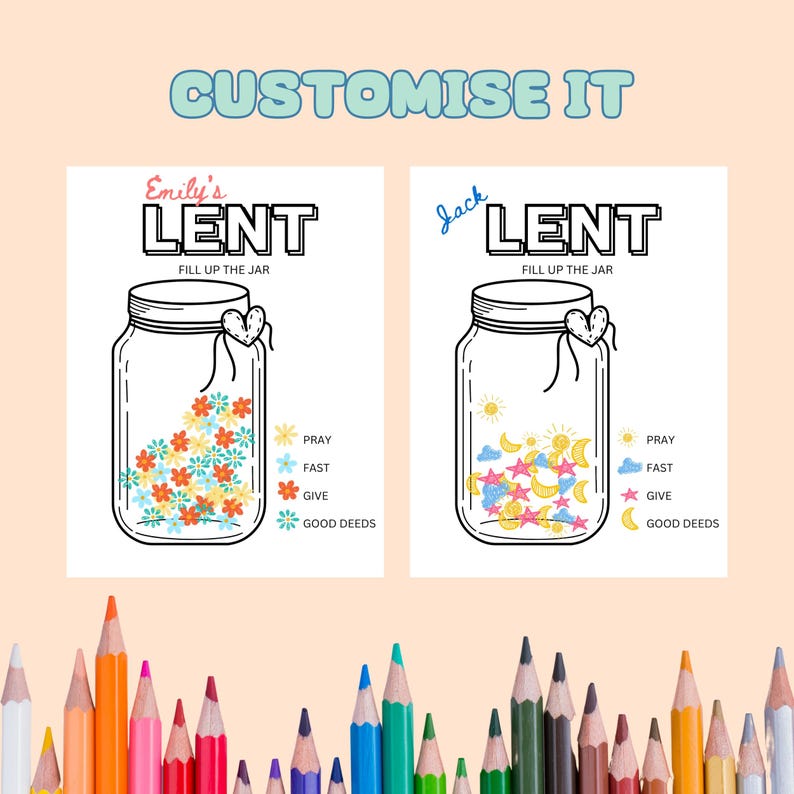 Lent for Kids Printable Ash Wednesday Activity Lenten Journey to the ...