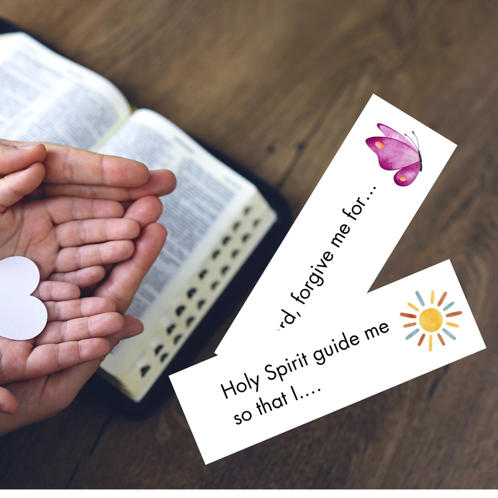 20 Prayer Starter Cards for Kids Printable, Prayer Ring Children ...