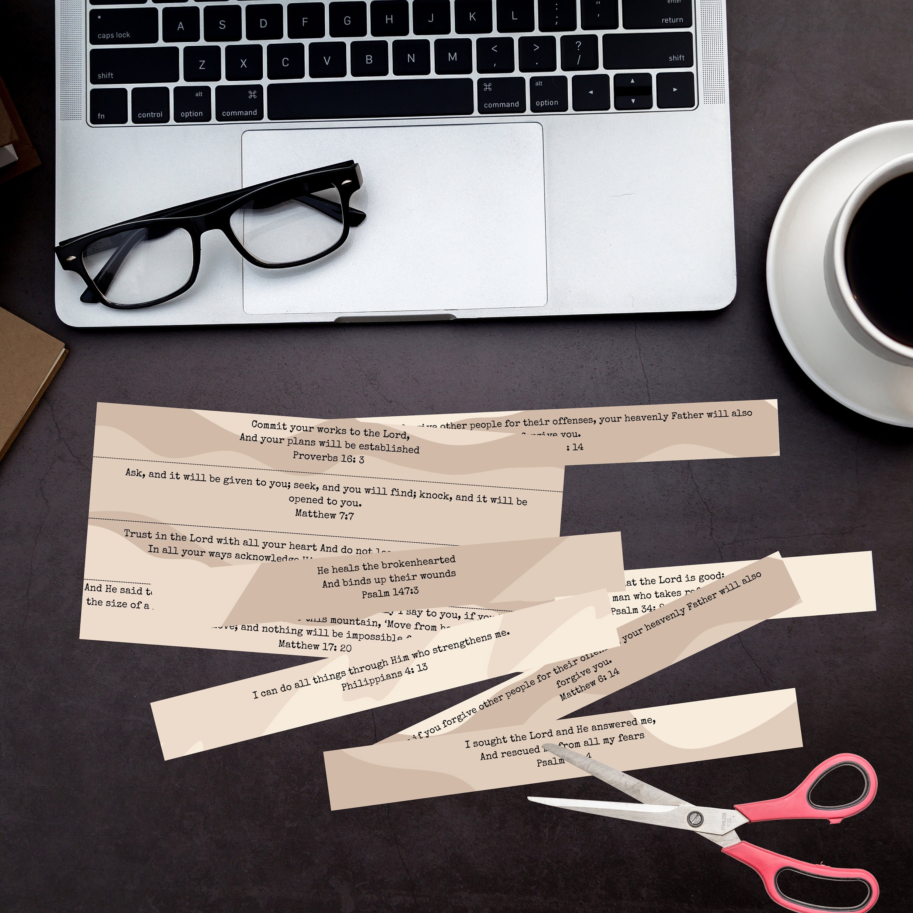 100 Scripture Jar Kit, Printable Bible Verse PDF, Inspiration Christian ...