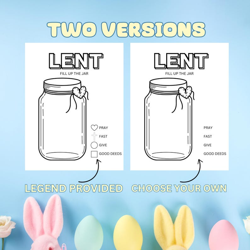 Lent for Kids Printable Ash Wednesday Activity Lenten Journey to the ...