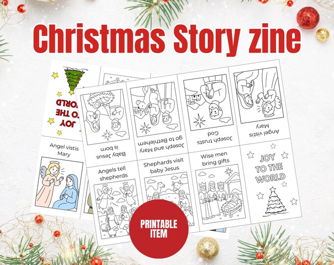 Nativity Poems for Kids {6 Easy to Read Poems in Color and B/W ...