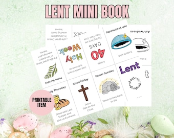 Lent for Kids Printable Ash Wednesday Activity Lenten Journey to the ...