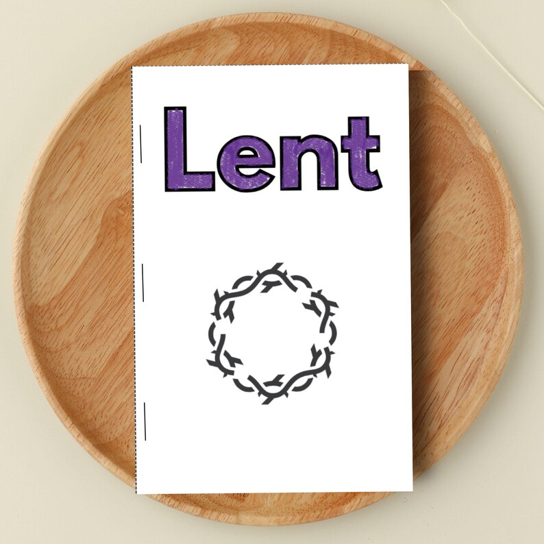 Lent for Kids Printable Holy Week Activity Ash Wednesday Coloring ...
