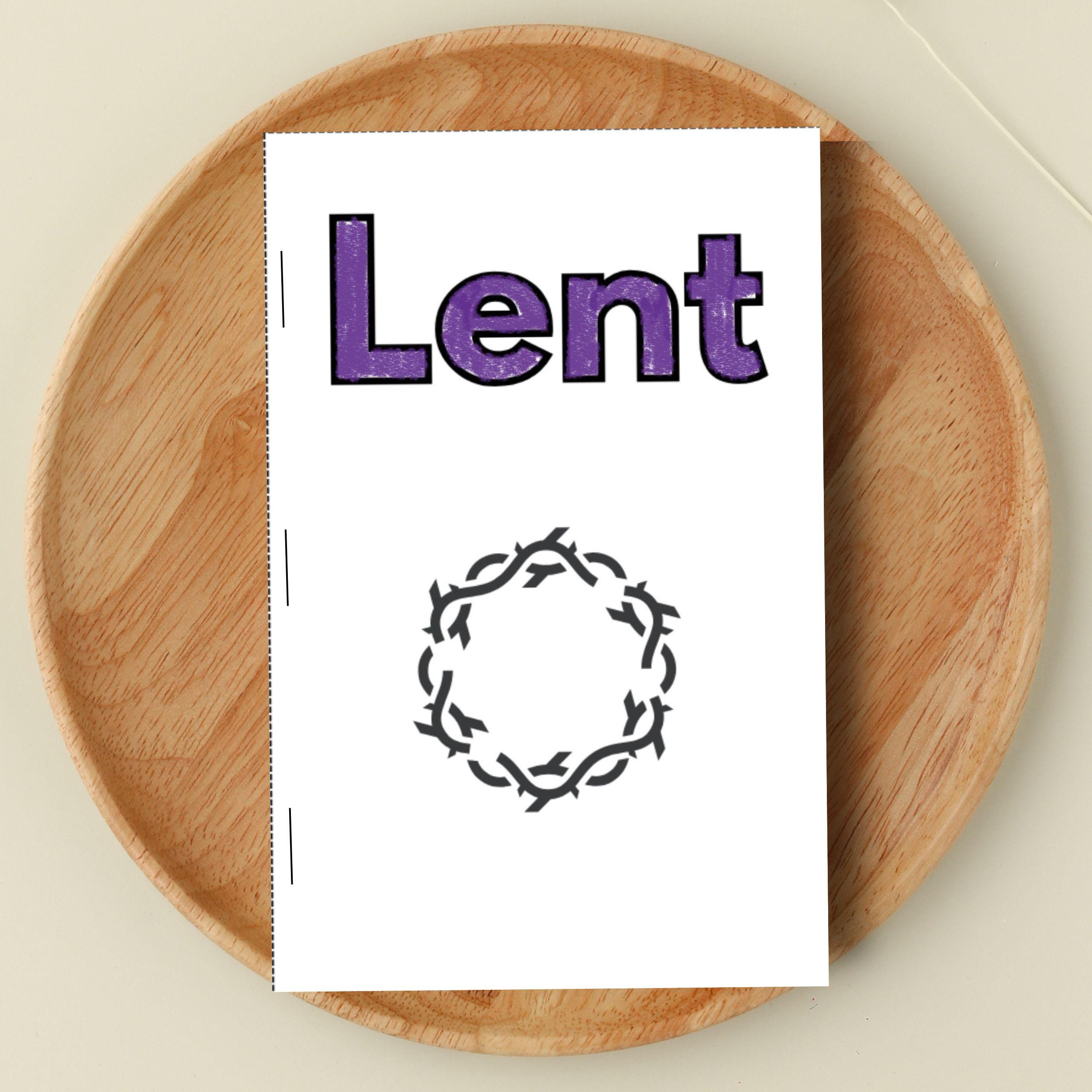 Lent for Kids Printable Holy Week Activity Ash Wednesday Coloring ...