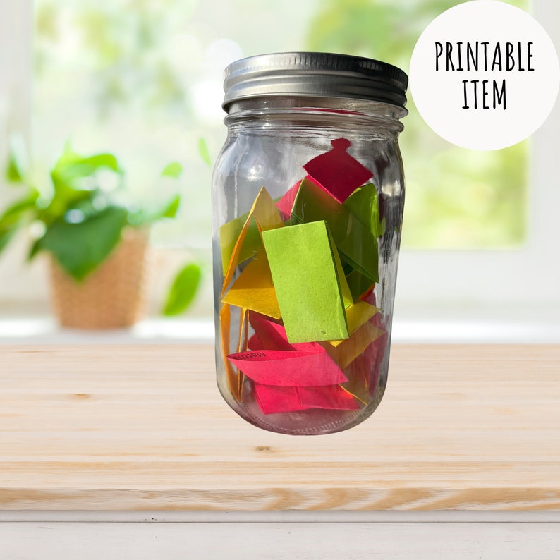 100 Scripture Jar, Printable Bible Verse, Inspiration Christian Gifts ...