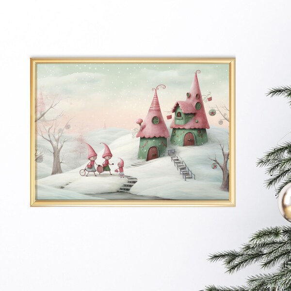 Christmas Elf House - Etsy