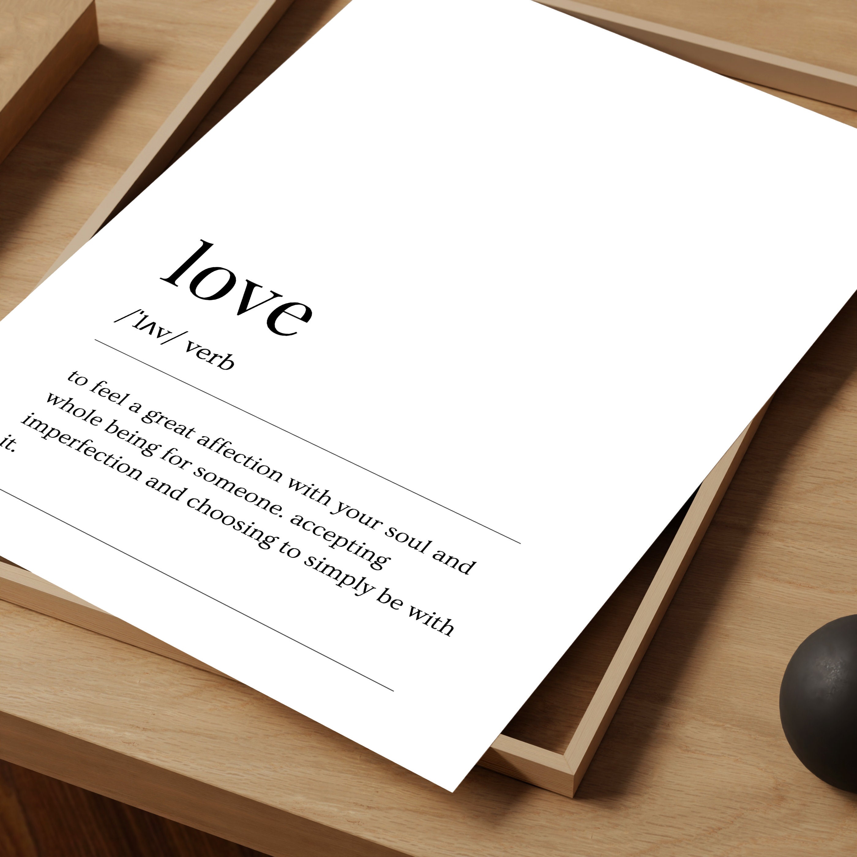Love Dictionary Definition Printable, Definition Wall Art Print, Gift ...