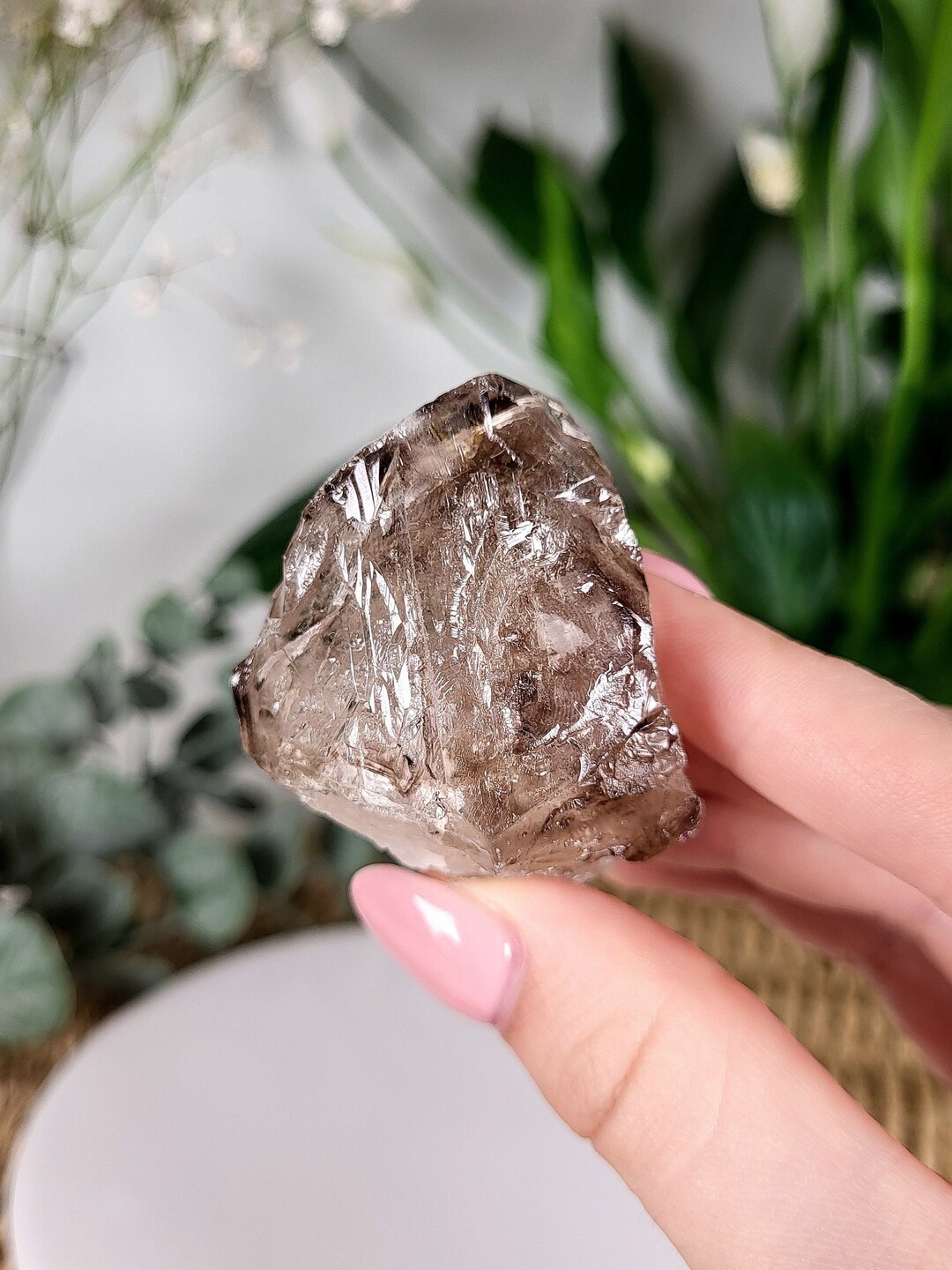 Elestial Quartz, Natural Raw Elestial From Minas Gerais, Brazil, 60g ...