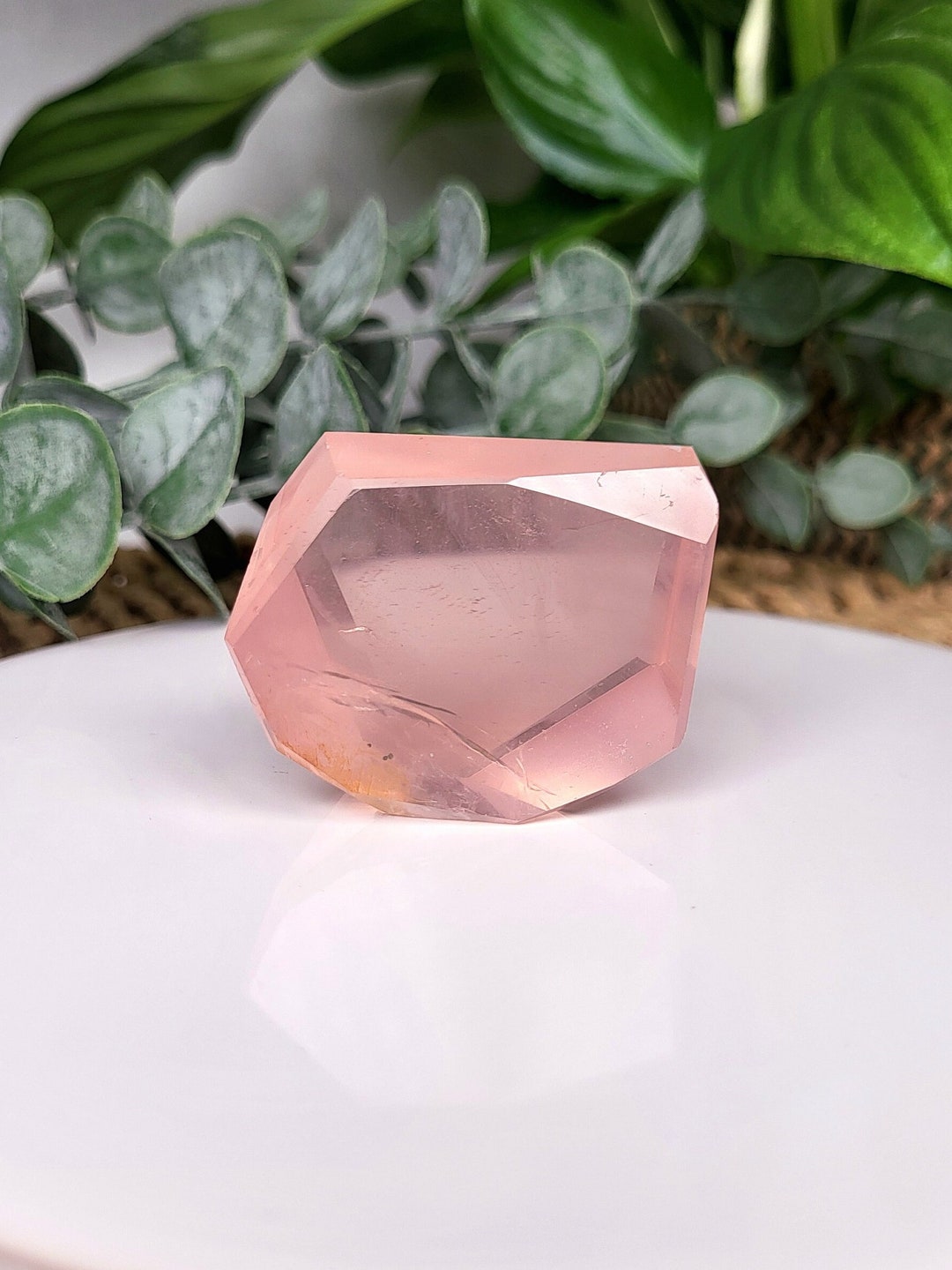 Grade AAA Golden Healer Rose Quartz Freeform With Pyrite Inclusion ...