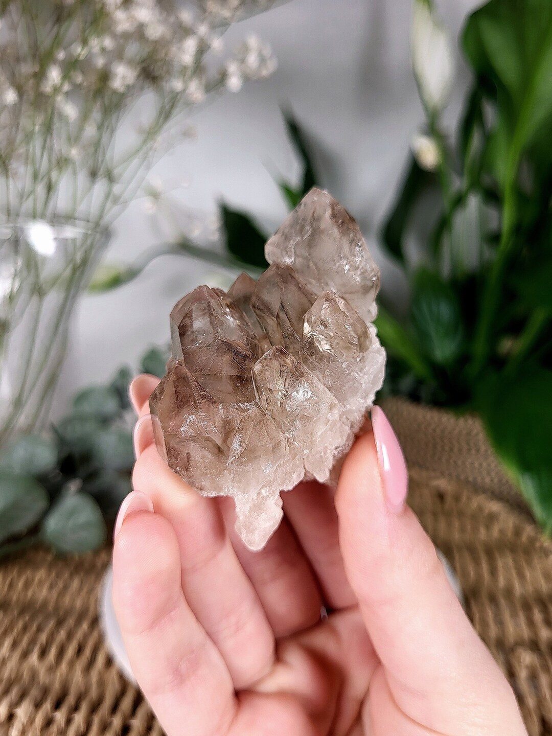 Cathedral Elestial Quartz, Natural Raw Elestial With Cathedral ...