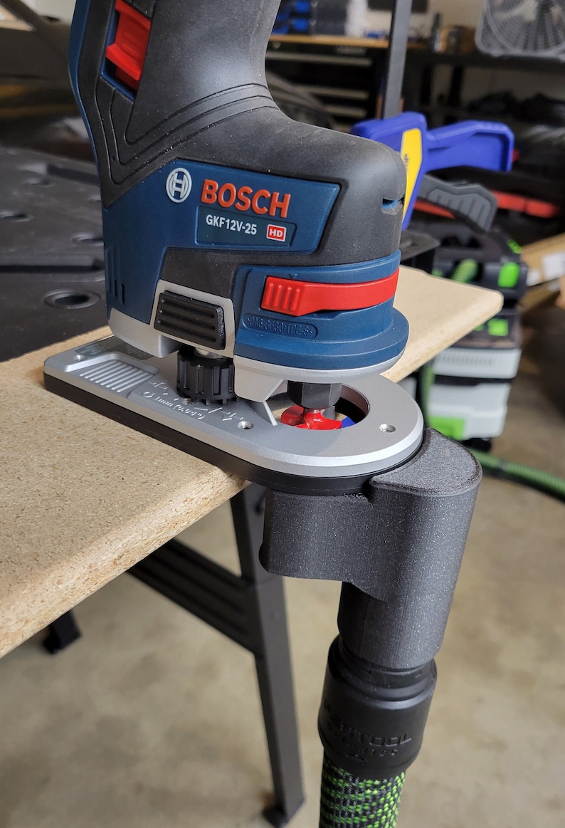 Bosch GKF12V Router Dust Collector for 35 Mm Hoses - Etsy