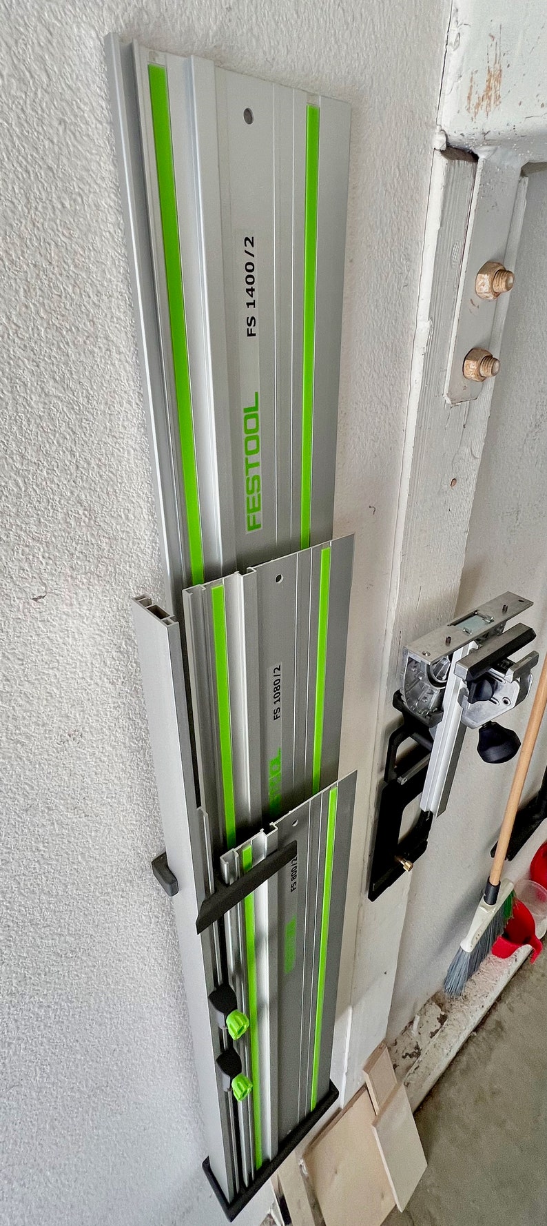 Festool Guide Rail and Fence Wall Mount Bracket - Etsy