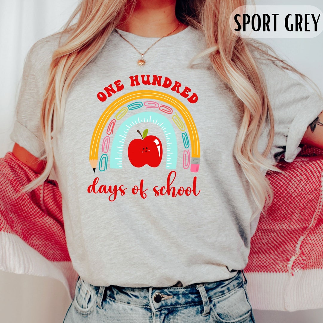 100 Days of School Shirt, 100th Day of School Shirt, 100 Day Tee, 100th ...