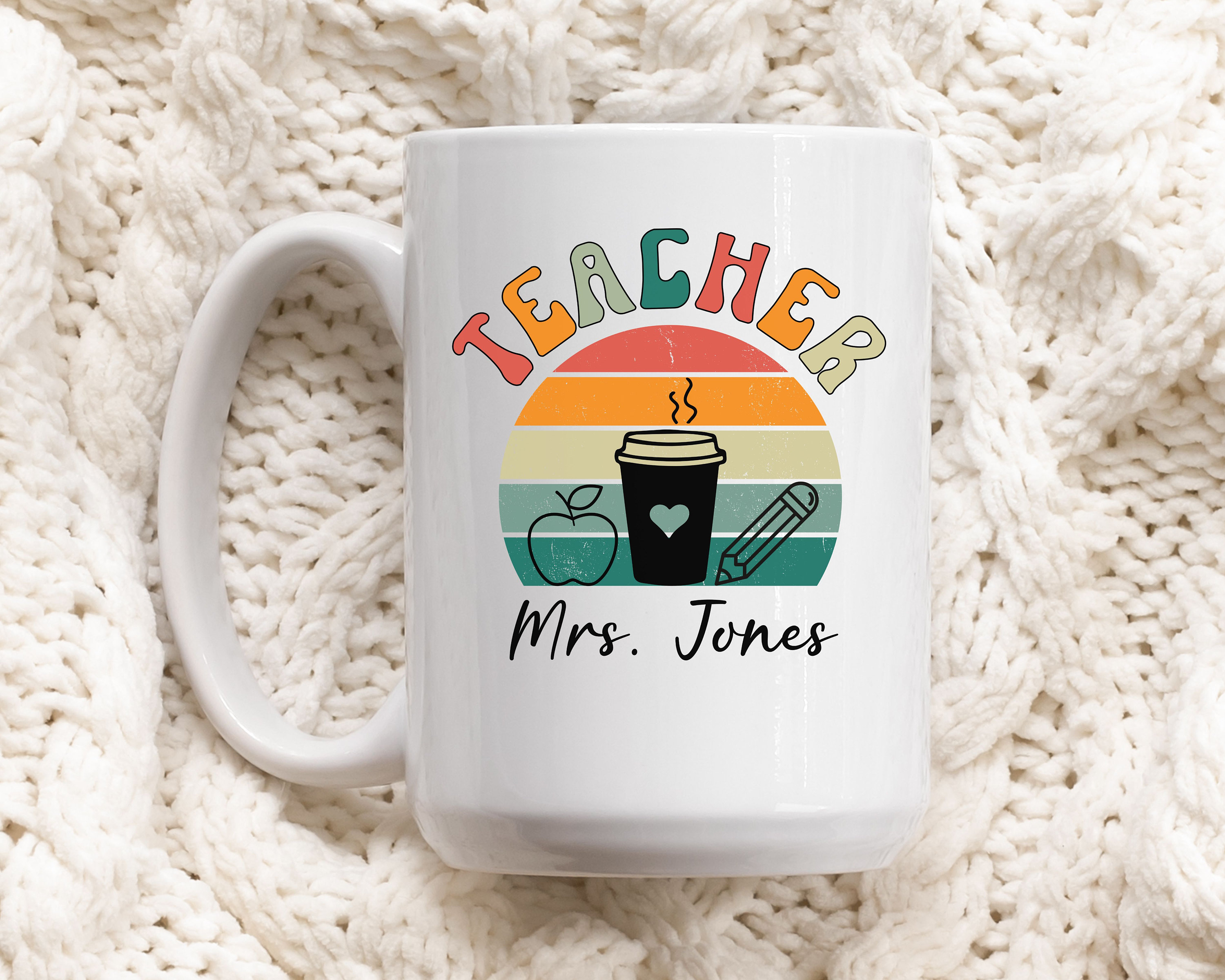 Personalized Teacher Gift, Teacher Mug, Teacher Appreciation Gift, Gift ...