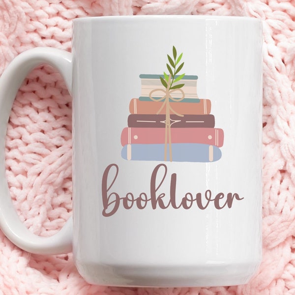 Book Lover Mug - Etsy