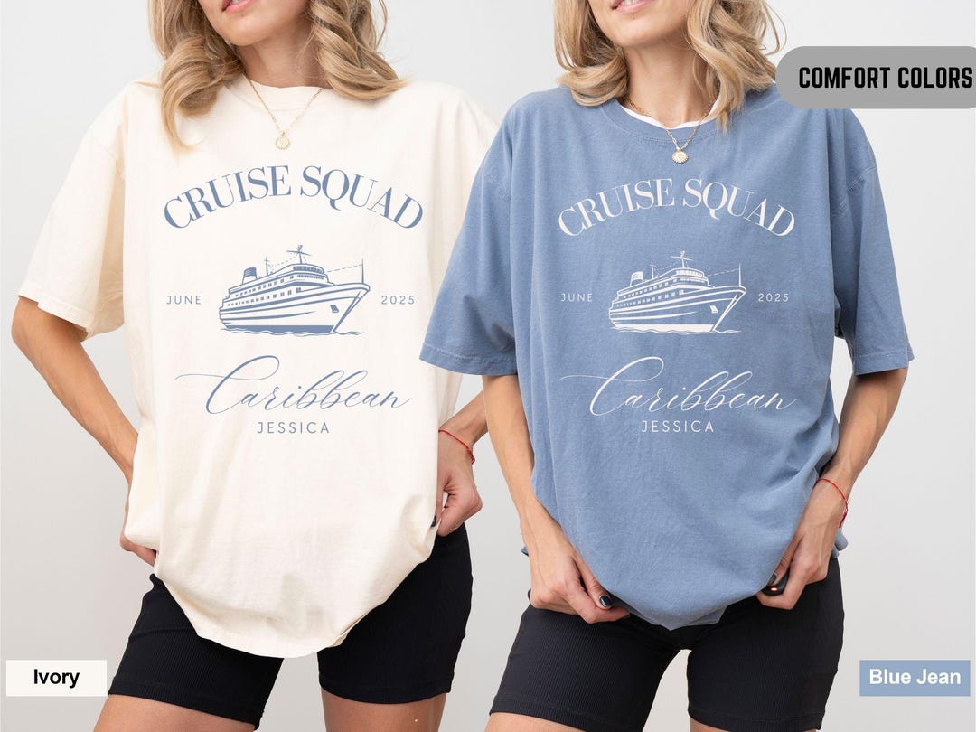 Custom Cruise Squad 2025 Shirt, Cruise Squad Shirt, Custom Cruise Crew ...